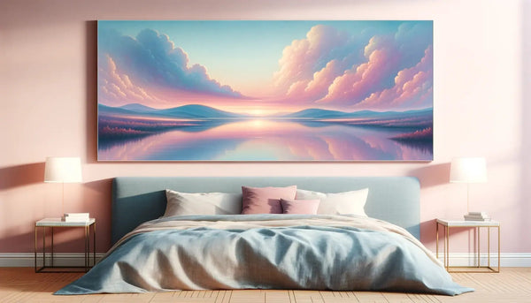 Over the Bed Decorating Ideas | by Stunning Canvas Prints