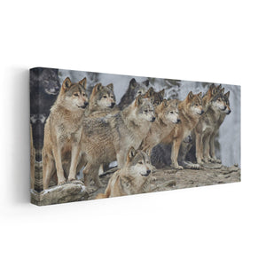 Wolf Pack Wall Art: Large Canvas Prints, Art Prints & Wall Paintings