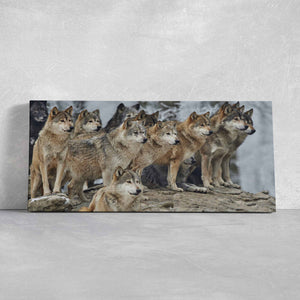 Wolf Pack Wall Art: Large Canvas Prints, Art Prints & Wall Paintings