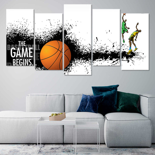 Abstract Basketball Players Wall Art: Canvas Prints, Art Prints & Paintings