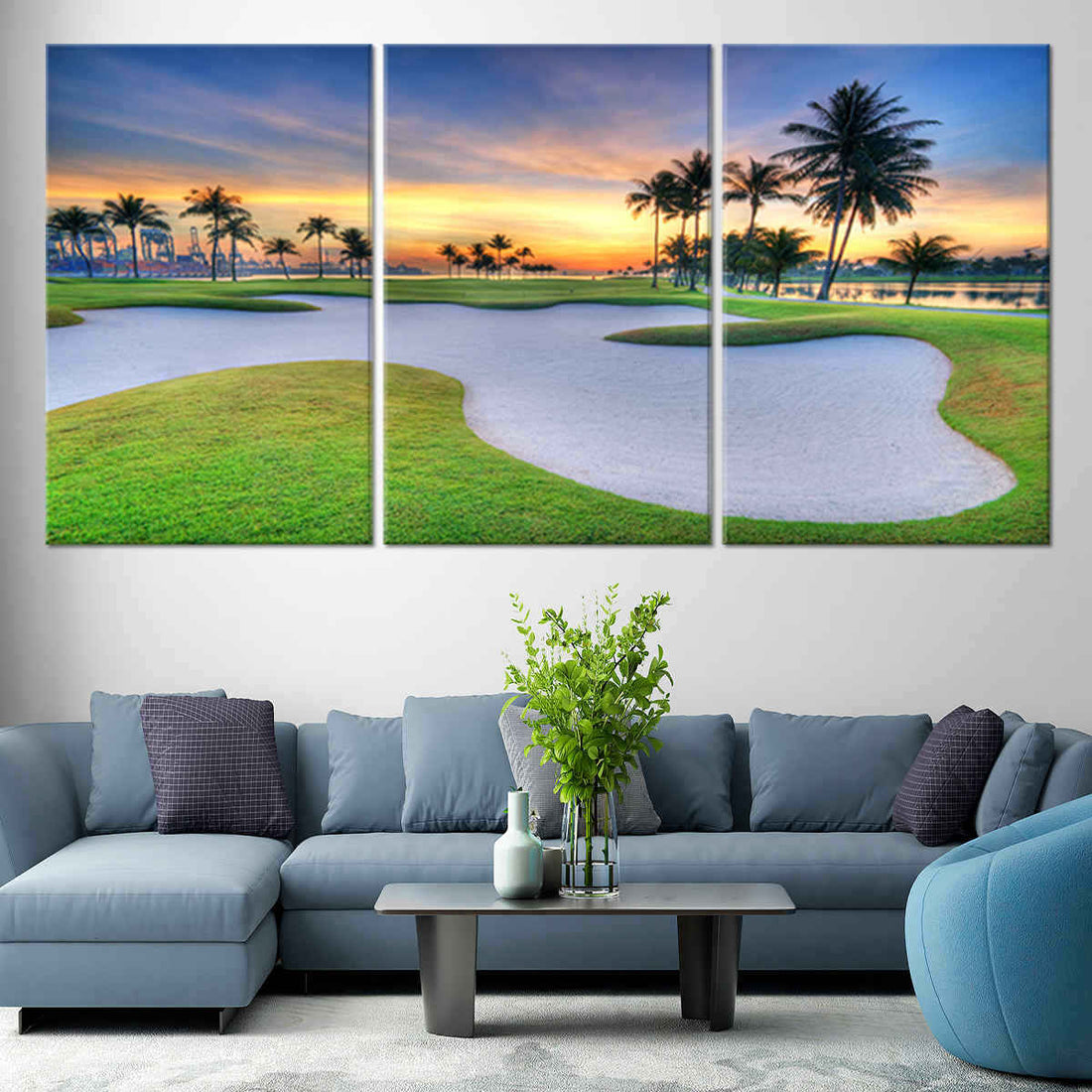 Golf Course Wall Art: Large Canvas Prints, Art Prints & Wall Paintings