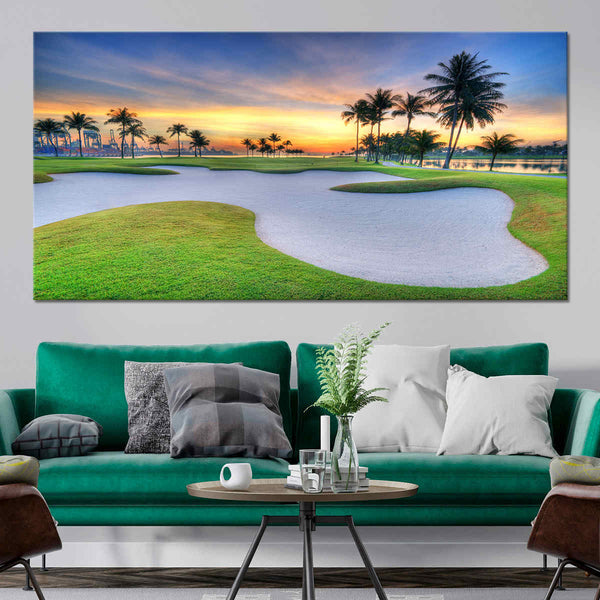 Golf Course Wall Art: Large Canvas Prints, Art Prints & Wall Paintings