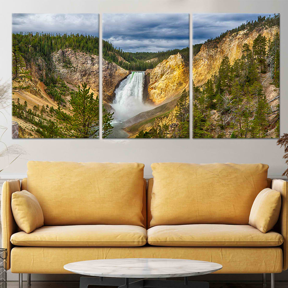 Waterfall Wall Art | Paintings, Artwork & Framed Canvas Prints