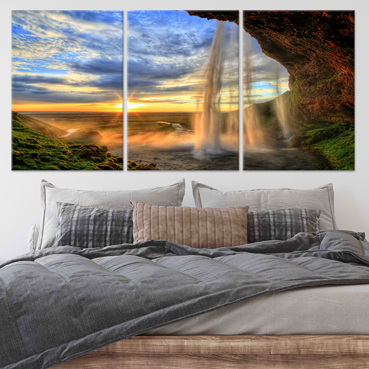 Waterfall Wall Art | Paintings, Artwork & Framed Canvas Prints
