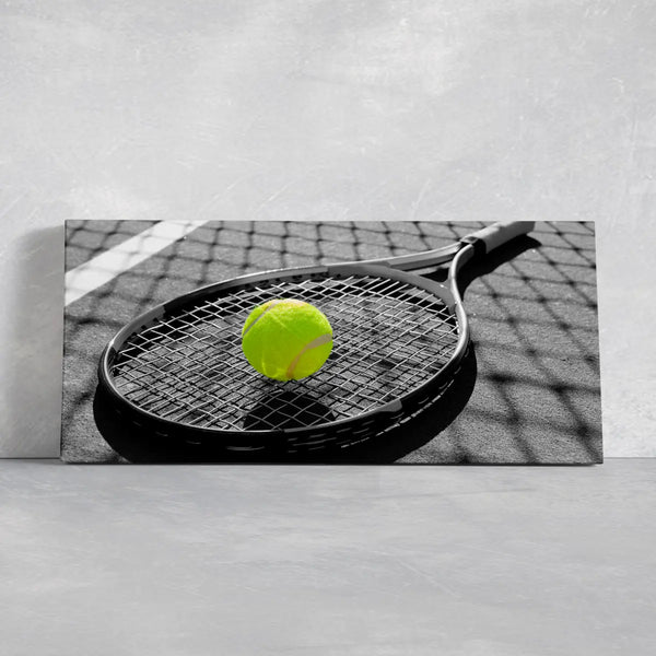 Tennis Racket Wall Art: Large Canvas Print, Art Print & Wall Painting