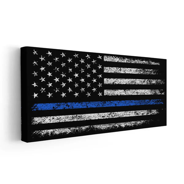 Police Flag Wall Art: Large Canvas Prints, Art Prints & Wall Paintings