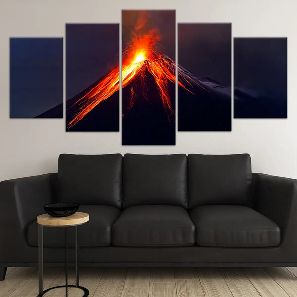 Erupting Volcano Wall Art: Canvas Prints, Art Prints & Wall Paintings