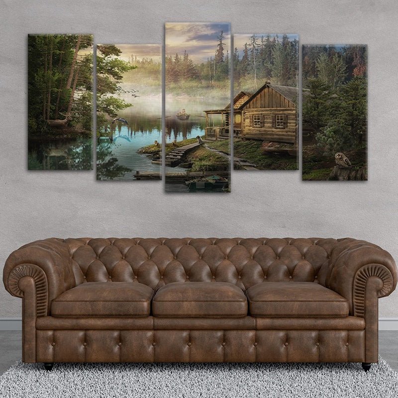 Rustic Cabin Wall Art: Large Canvas Prints, Art Prints & Wall Paintings
