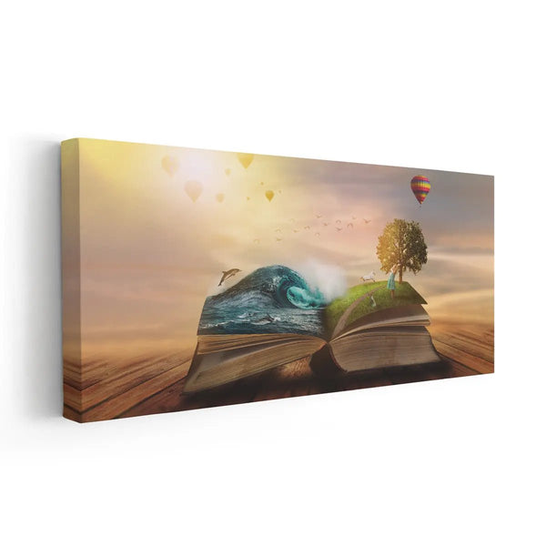 Enchanted Magic Book Wall Art: Canvas Prints, Art Prints & Paintings