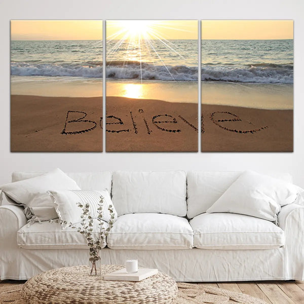 Believe Wall Art: Large Canvas Prints, Art Prints & Wall Paintings