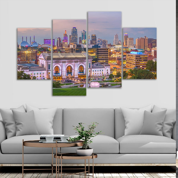 Kansas Skyline Wall Art: Large Canvas Prints, Art Prints & Paintings